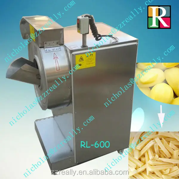 High Output 300-600kg/h Electric Commercial Potato Chipper - Buy ...