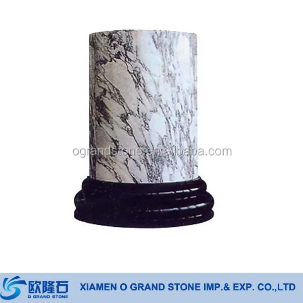 Decorative Round Square Granite Marble Stone Greek Columns - Buy Greek ...