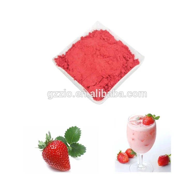 Pure 99% Strawberry Flavour Fruit Powder Food Grade Bulk Price - Buy ...