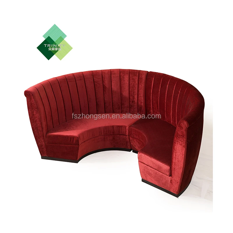 Custom Night Club Vip Bar Table Furniture Used Velvet Fabric Sofas For ...