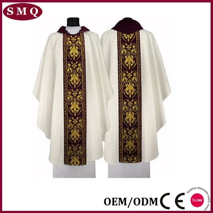Catholic Priest Robes & Bishop Vestments - Customized Size