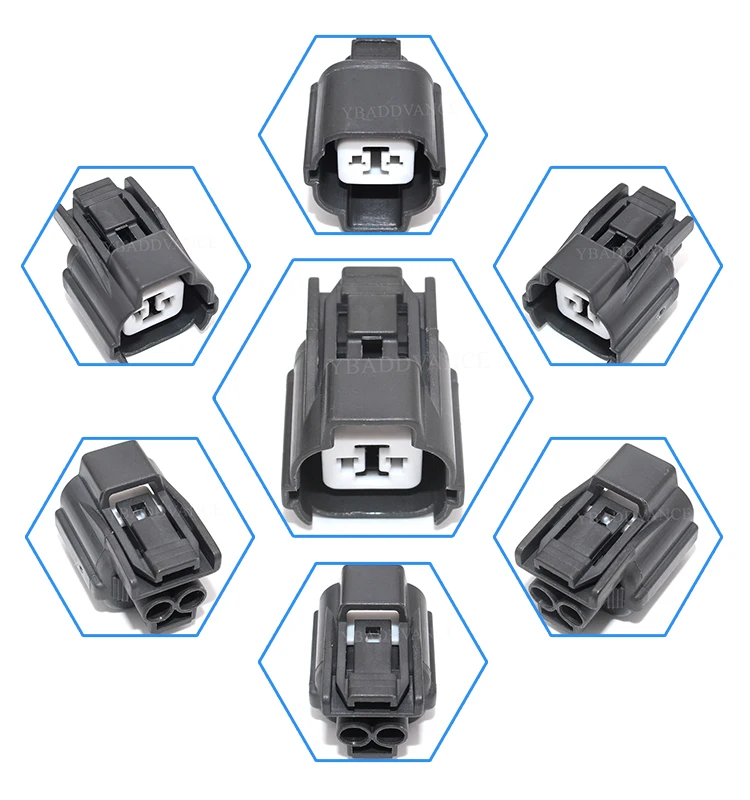 6189-0129 Hw Series Sealed Motor 2 Pin Connector For Excelle Byd Buick ...