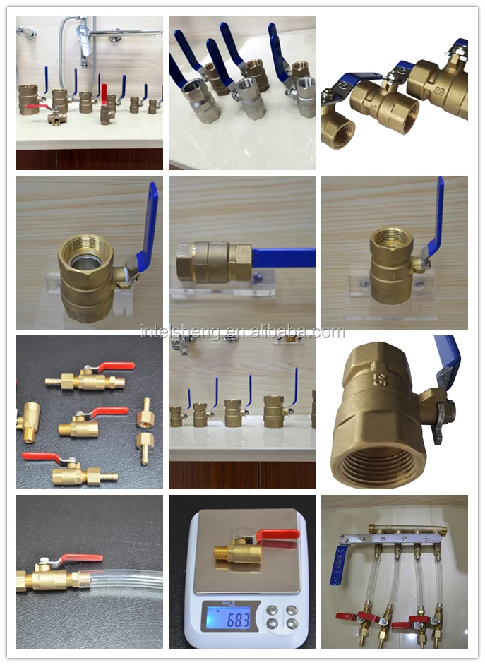 Mujer * Mujer Hpb59-1/cw617n Material De Cobre De Latón 1/2 Pulgadas De Agua Válvula De Bola Con ...