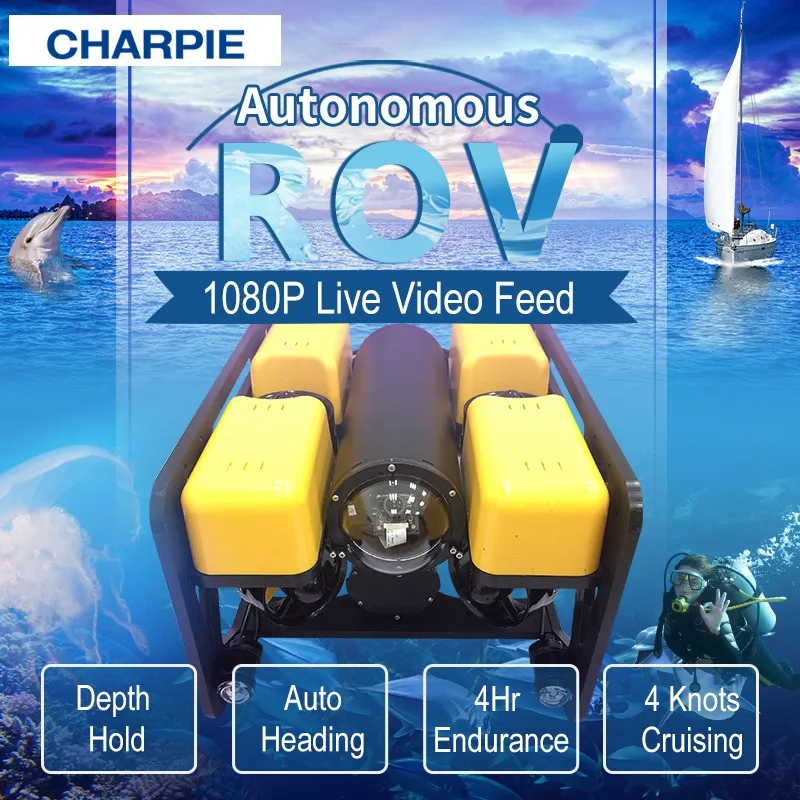 Underwater Operation Portable 6 Hour Endurance Underwater Autonomous ...