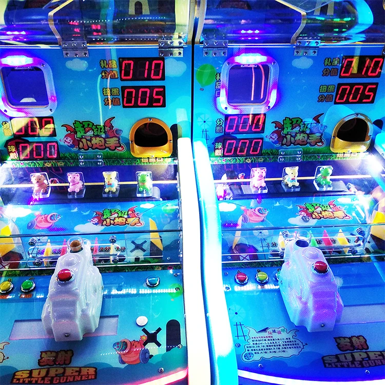 Coin Pusher Kids Arcade Shooting Ball Games Machine