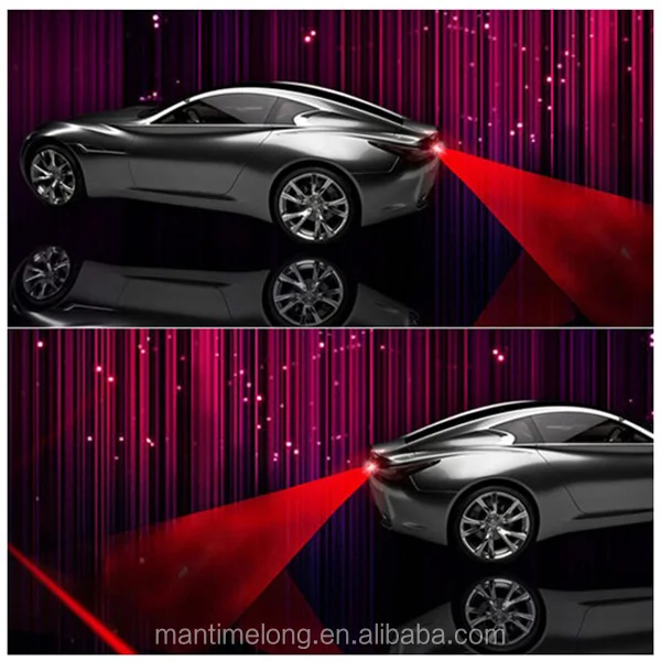 Anti-collision Rear-End Auto Car Red Laser Tail Safety Light