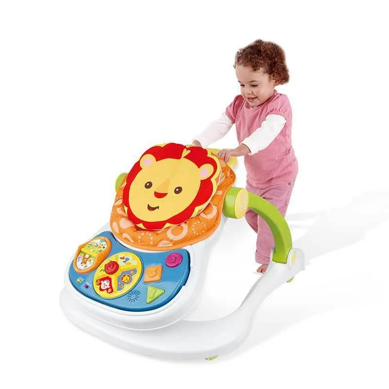 3 In 1 Rotating Baby Walker Car With Push Bar And Brakes For 1-5 Years ...