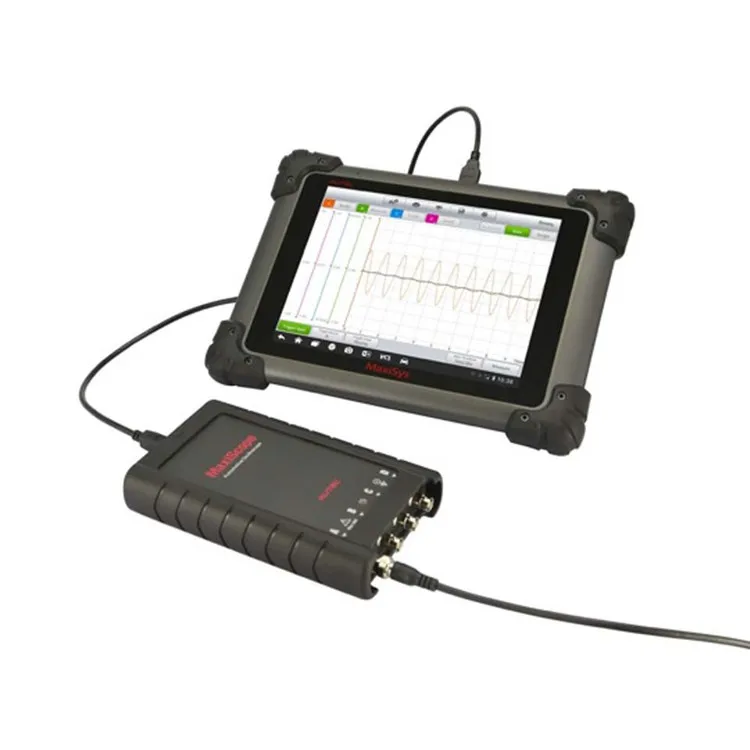 Autel Maxiscope Mp408 4 Channel Automotive Oscilloscope Basic Kit Works ...