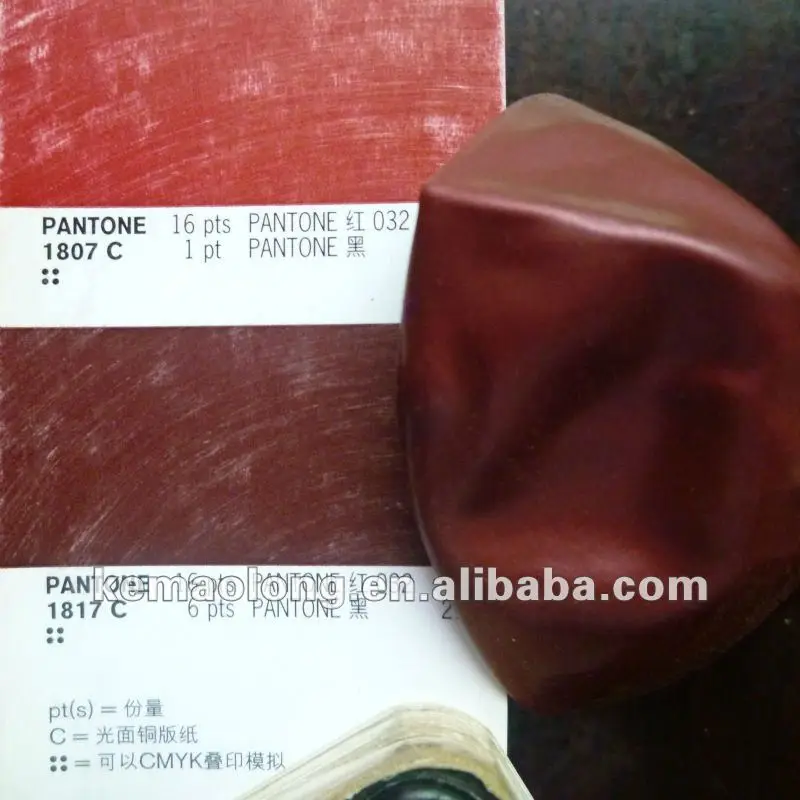 Custom Pantone Metallic Wine Red Color,Pms 1807c Balloon - Buy Custom ...