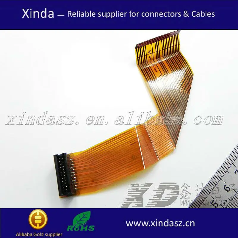 Ipex Lvds Ffc Cable 40pin 30pin 20 Pin Flat Flex Cables - Buy Flat Flex Cables,5 Pin Flat Ribbon ...