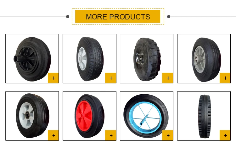 4 Inch Solid Rubber Wheels For Heavy Duty Cart - Buy 4 Inch Solid ...