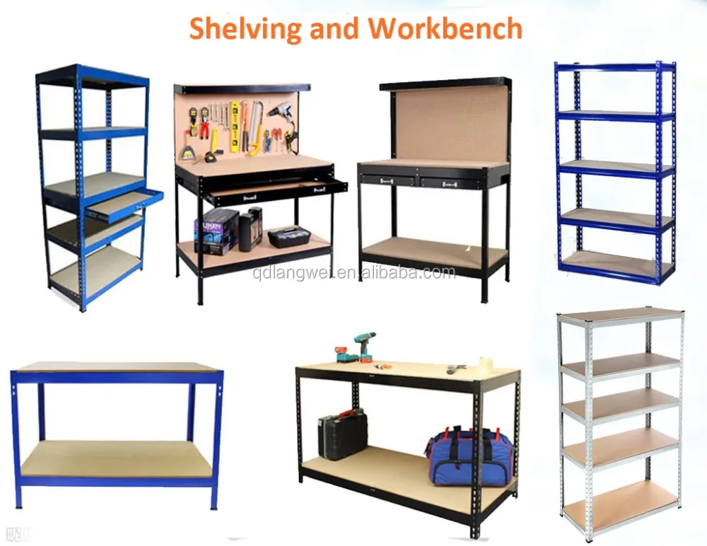 Steel Frame Workbench Tool Storage Tool Workshop Table Workbench - Buy ...