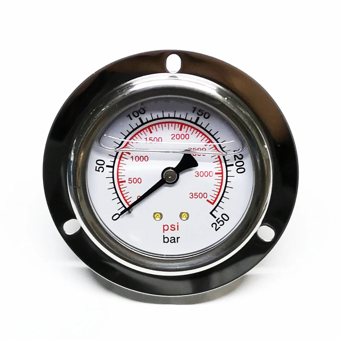 2.5" Y63 250bar/3500psi 1/4npt 316/304l Ss Oil High Pressure Gauge ...