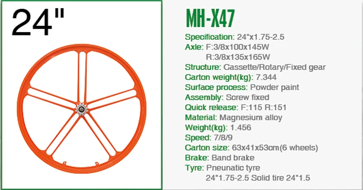 Original Navigate Drum Brake Magnesium Alloy Road Bike Wheels 3 ...