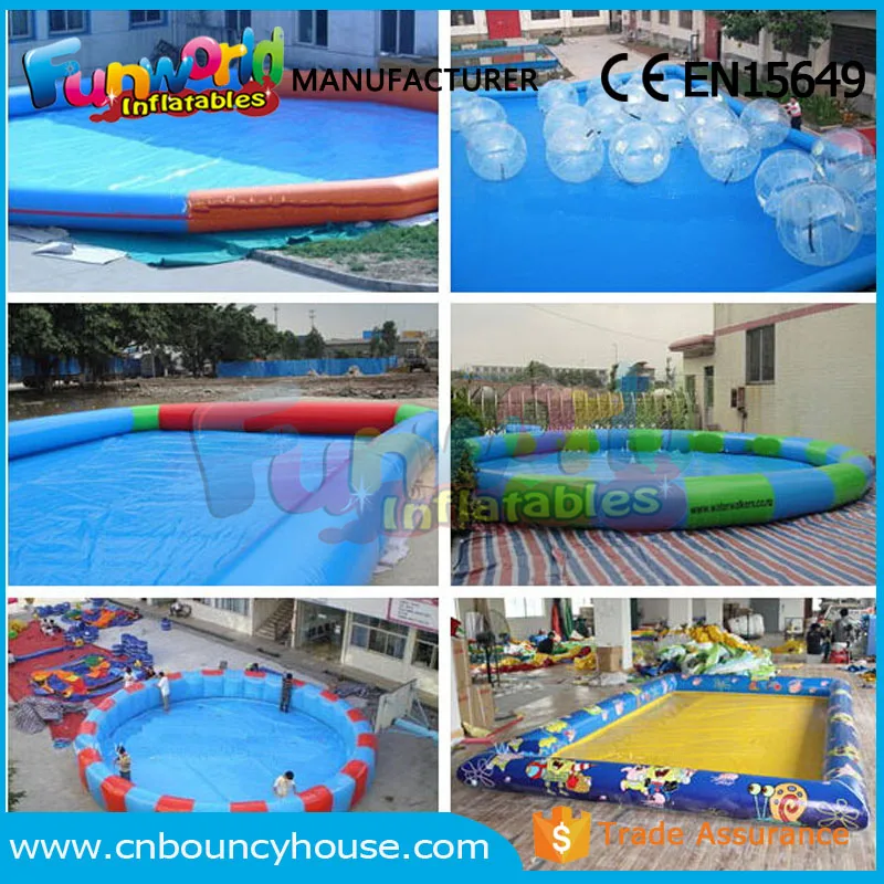 Large Inflatable Water Equipment Inflatable Bubble Ball Pool Paddle ...