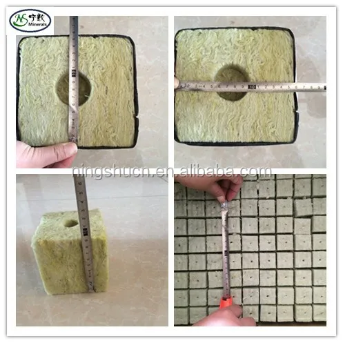 6 Inch Rockwool Cubes - Ideal Hydroponics Growing Media