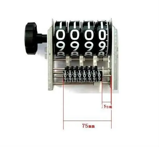 4 Digit Mechanical Totalizer - Precision Diesel Flow Meter