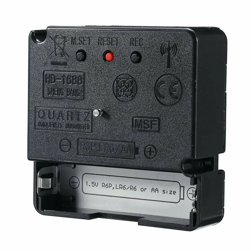 HD-1688 Clock Manual - DIY Atomic Quartz Movement Kit