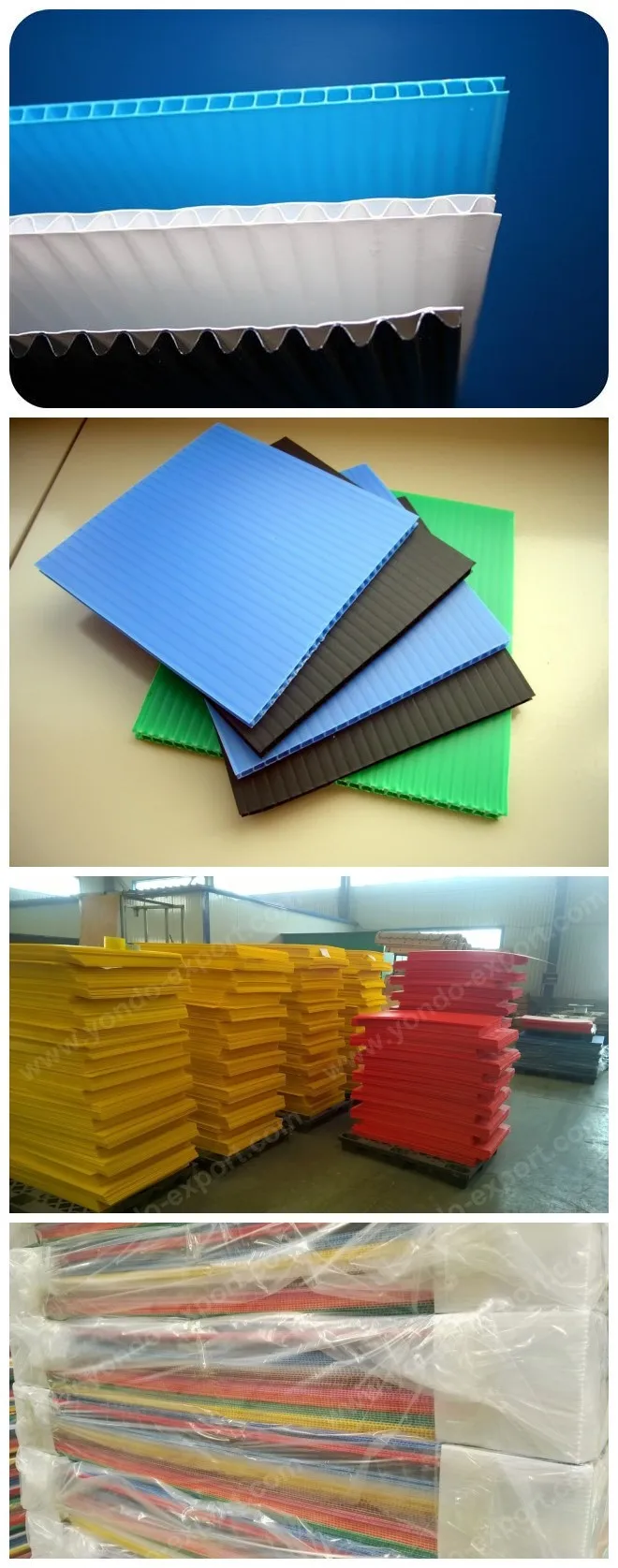 Plastic Corflute Sheet/pp Fluted Board/pp Layer Pad/corex - Buy Plastic ...