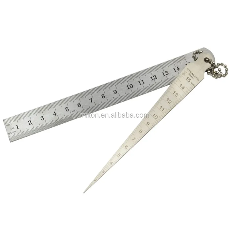 Combination Taper Gauge Set Stainless Steel 1-15mm Feeler Gauge With ...
