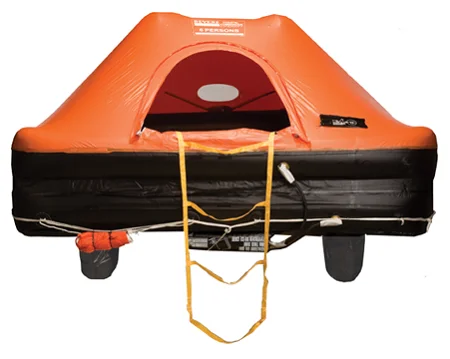 4 Person Inflatable Leisure Inflatable Life Rafts With Valise Packing ...