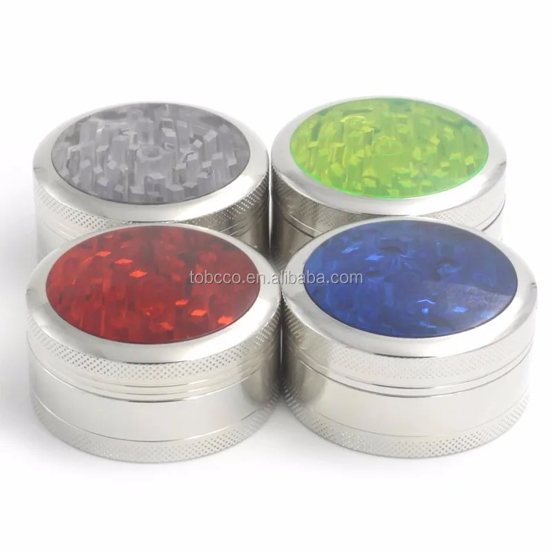 Sharp Teeth Manual Grinder Weed Assorted Transparent 40mm Mini Grinder ...