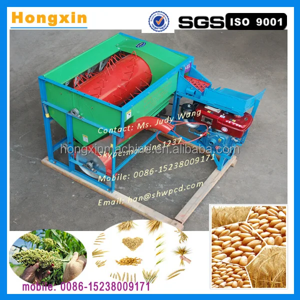 2014 New Small Portable Farm Used Winnowing Wheat Rice Threshing ...