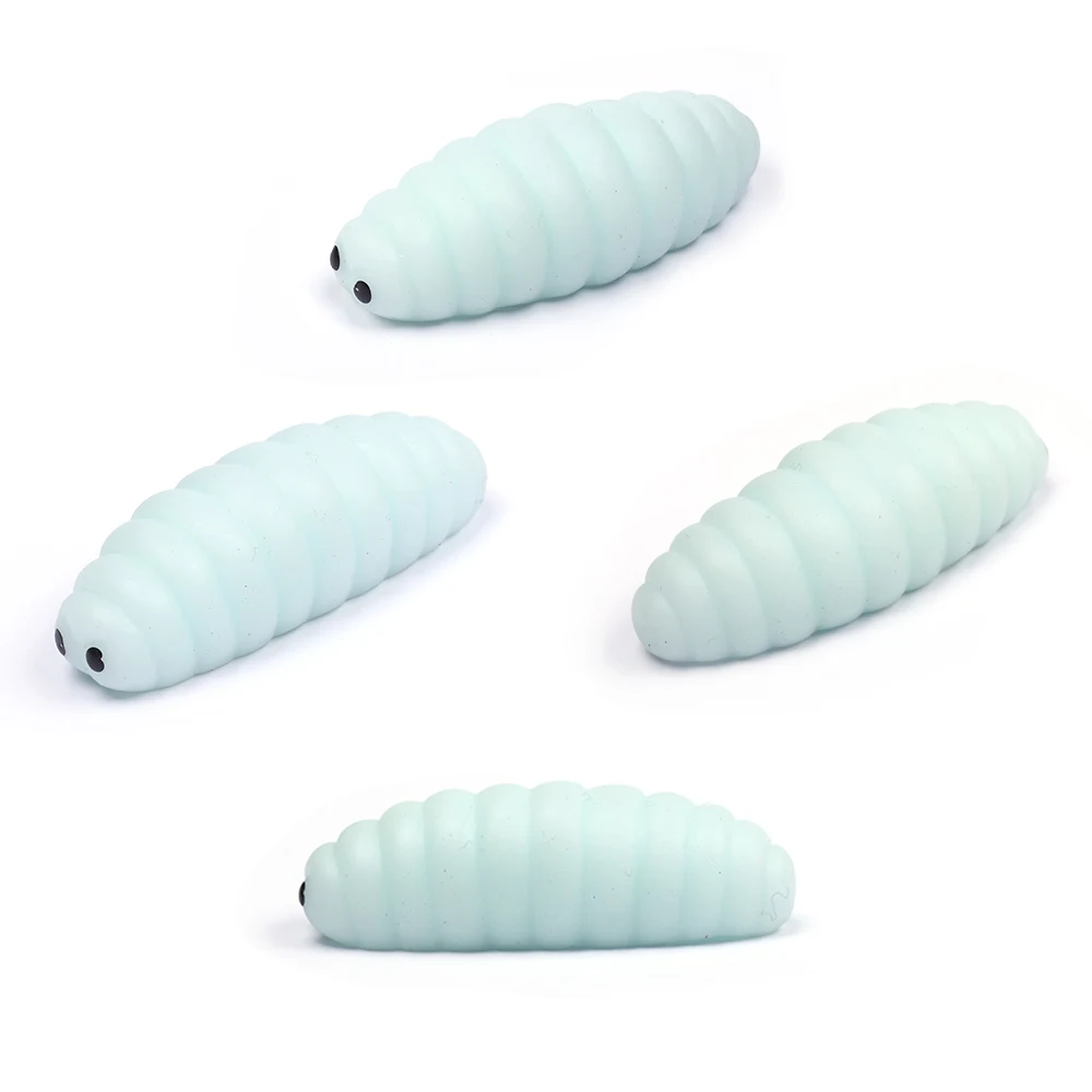 2019 Hottset Mini Squishy Toys Kawaii Mochi Squishy Worm Toy Antistress ...