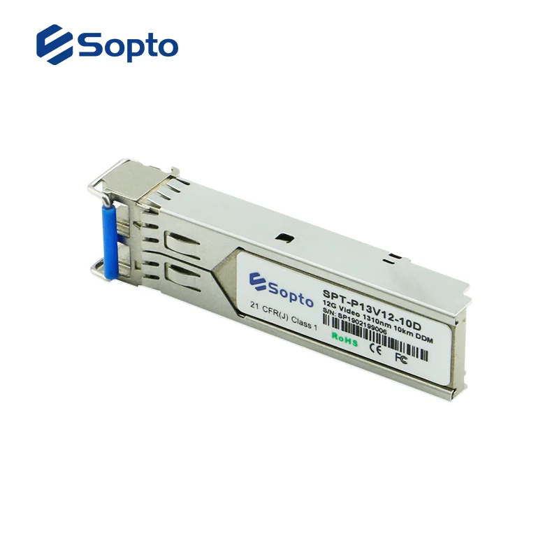 Sopto 12g Hd-sdi Fiber Optic Transceivers 1310nm Wavelength Single Mode ...