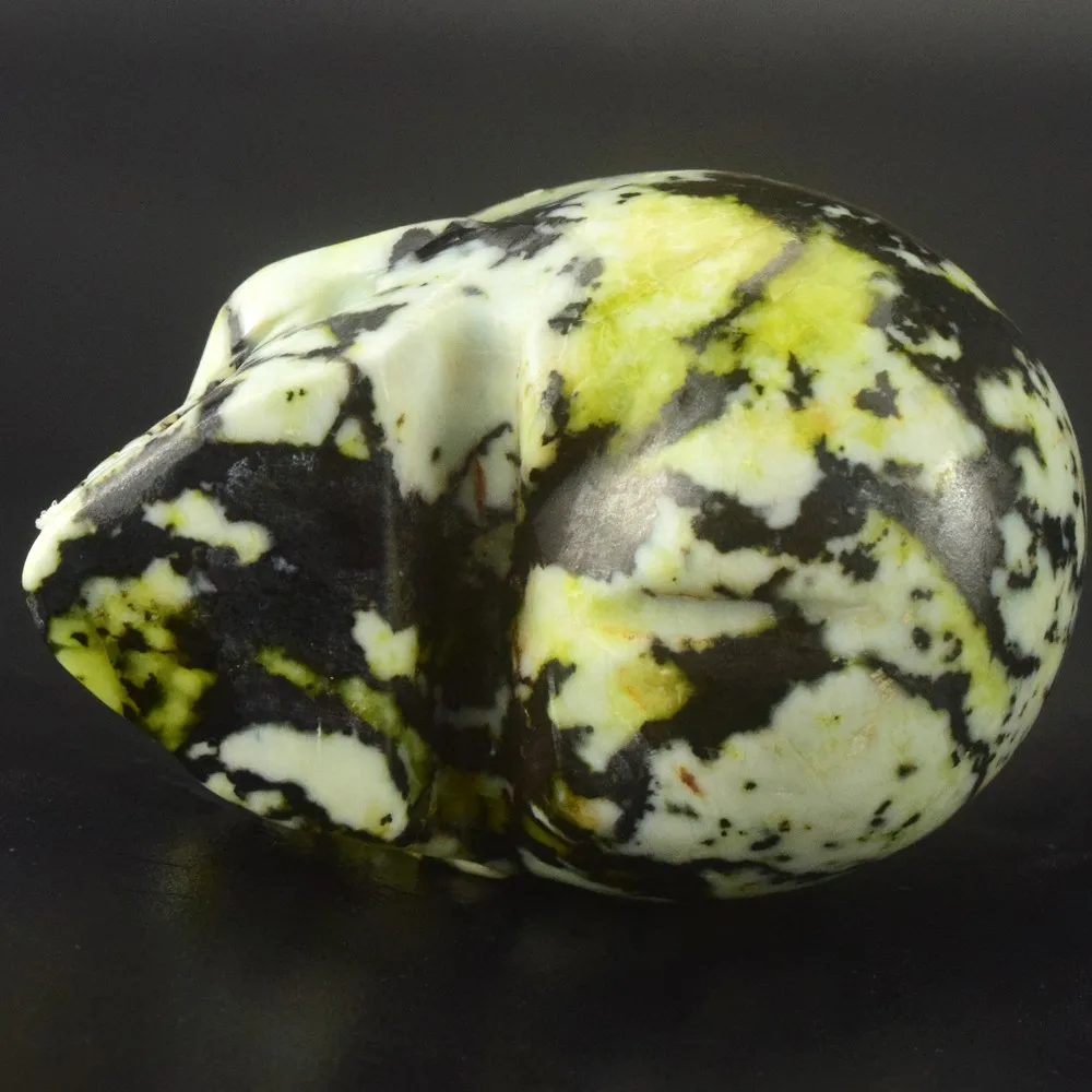 Natural Stone Carving Skulls Chohua Jasper Skull For Christmas Gifts ...