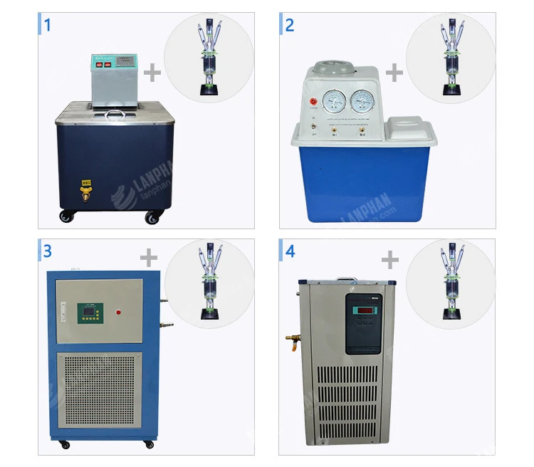 Jacket Heating 5l Bioreactor Lab Glass Tubular Reactor - Buy Tubular ...