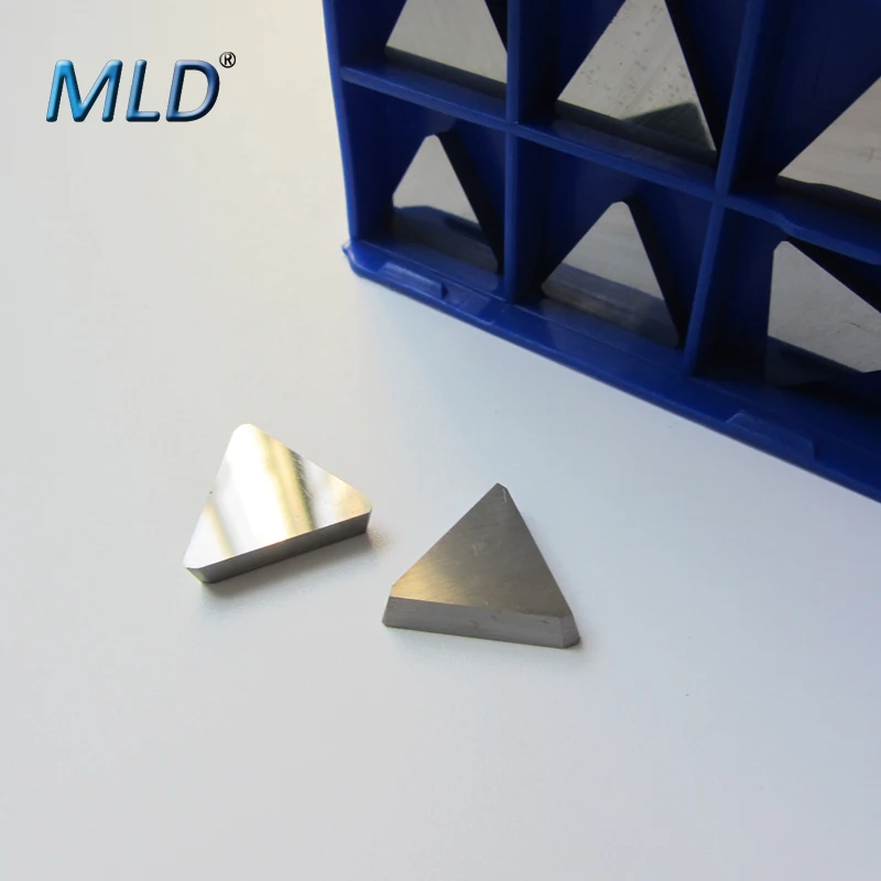 Triangle Carbide Tips Blank Milling Insert P10 P20 P30 for Steel Machining