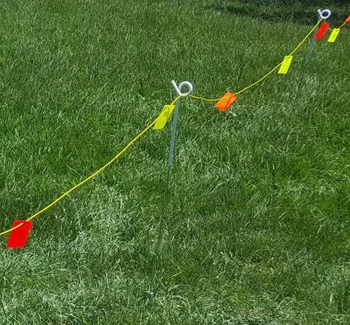 Cattle Fence Pigtail Stakes - Durable and Easy to Install