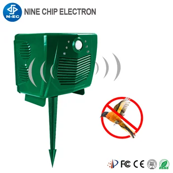 Professional Bird Control Device New Parrot Animal Ultrasonic Marten ...