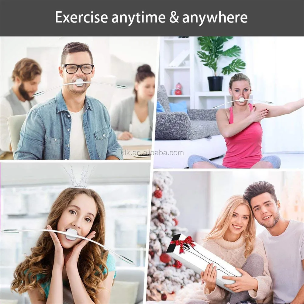 2019 Amazon Best Seller Facial Flex Face Exercise Anti Aging Smooths ...