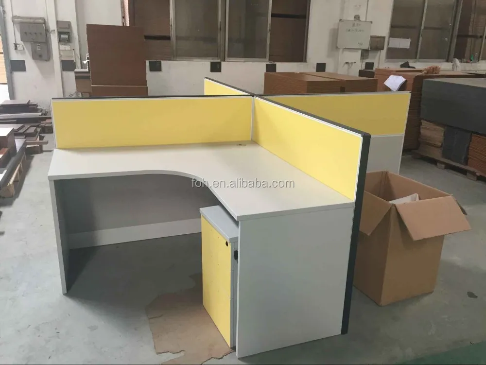 Soundproof Partition Table Coworking Space Design Bpo Furniture Call ...