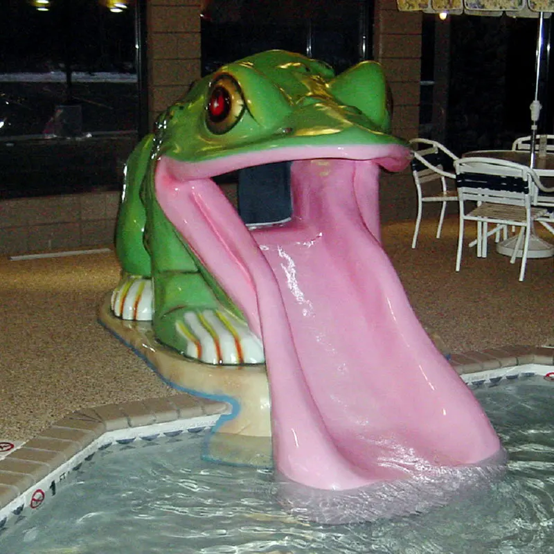 Frog Fiberglass Pool Water Slide (zc/kt/ht-10 ) - Buy Fiberglass Water ...