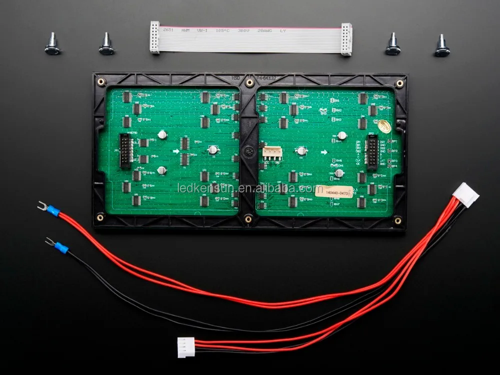 Nationstar Led Chip Smd2121(black) Mbi5124ic P4 Rgb Indoor Led Module 256mmwx128mmh - Buy Indoor ...