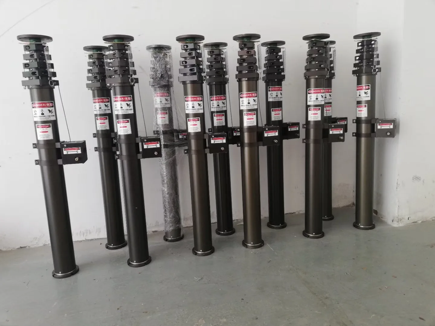 Manual Telescopic Mast for Vehicle-Mounted CCTV Camera, Aluminum Alloy ...