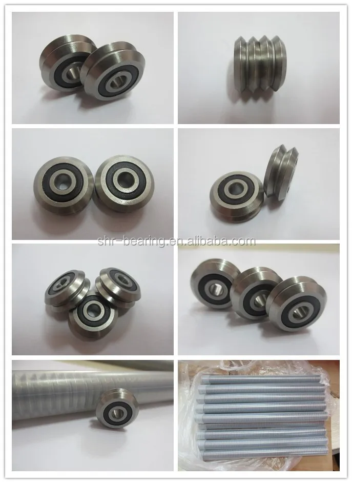 Wire Straightening Machine V Groove Bearings Lv204-58zz Bearing Guide ...