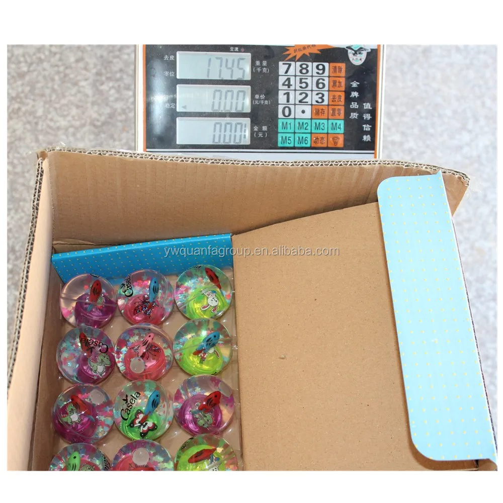 Led Plastic Water Ball Flashing Bouncing Ball Light Up Small Toys - Buy ...