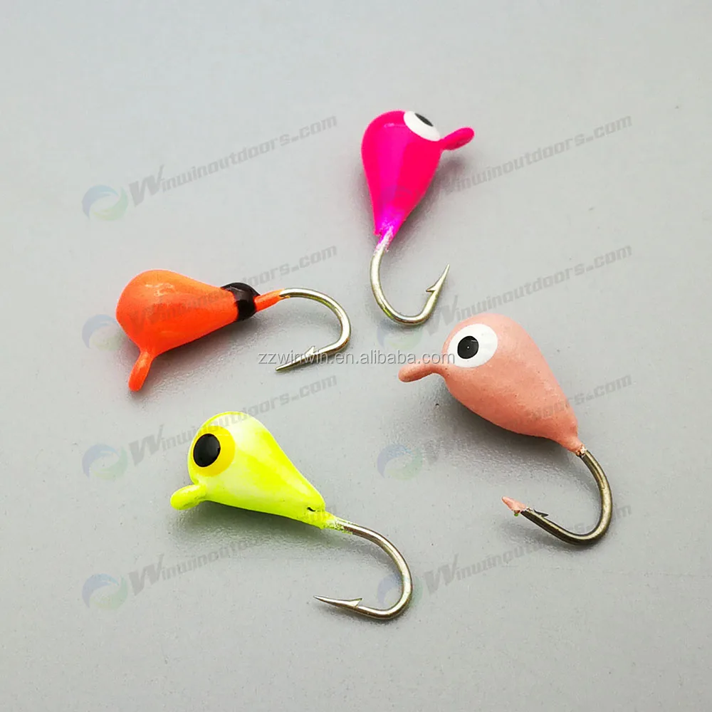 Tungsten Drop Ice Jig Head - High Density Fishing Tools