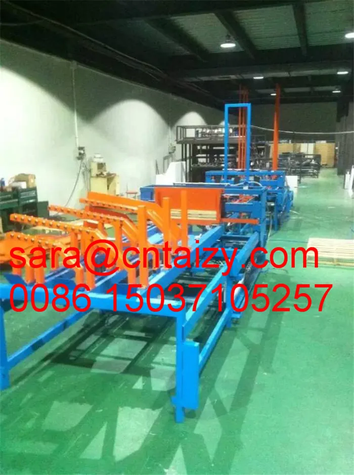 Euro Pallet Automatic Wood Wooden Pallet Block Nailing Making Machine ...