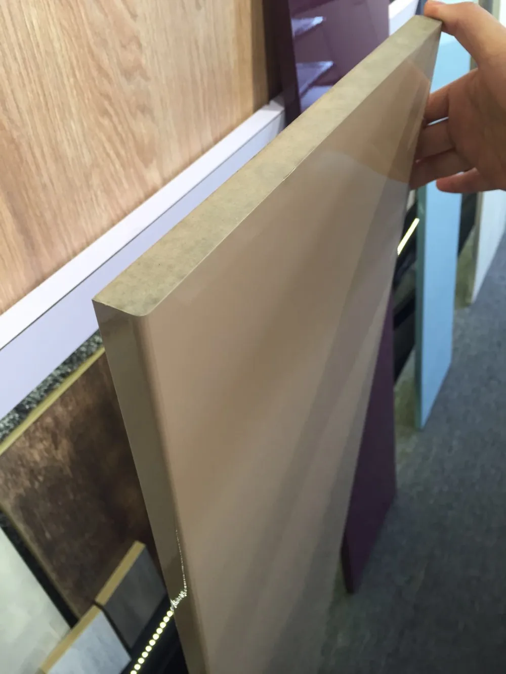 PVC Wrapped Wall Panel Sheets MDF - Stylish & Durable