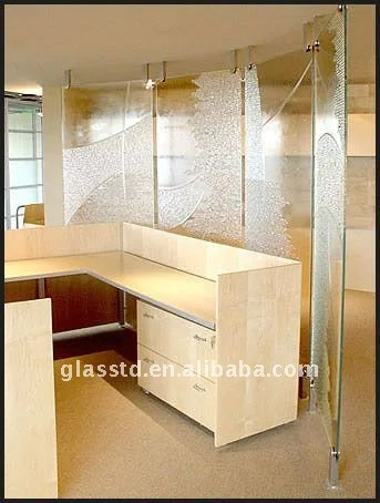 5mm Frosted Glass Partition For Restaurant, High Quality 5mm Frosted ...