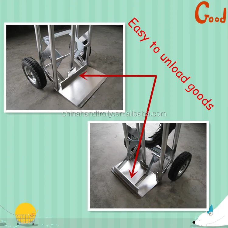 Aluminum Toe Kick Hand Trolley Handtruck - Buy Handtruck,Aluminum ...