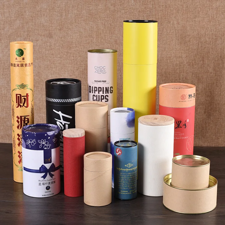 Custom Poster Packaging Tube Postal Cardboard Poster Mailer Tube ...