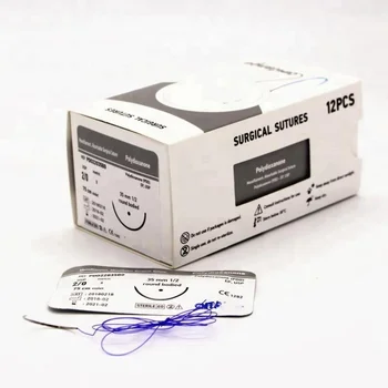 Absorbable Polydioxanone (pds Or Pdo) Surgical Suture With Needle - Buy ...