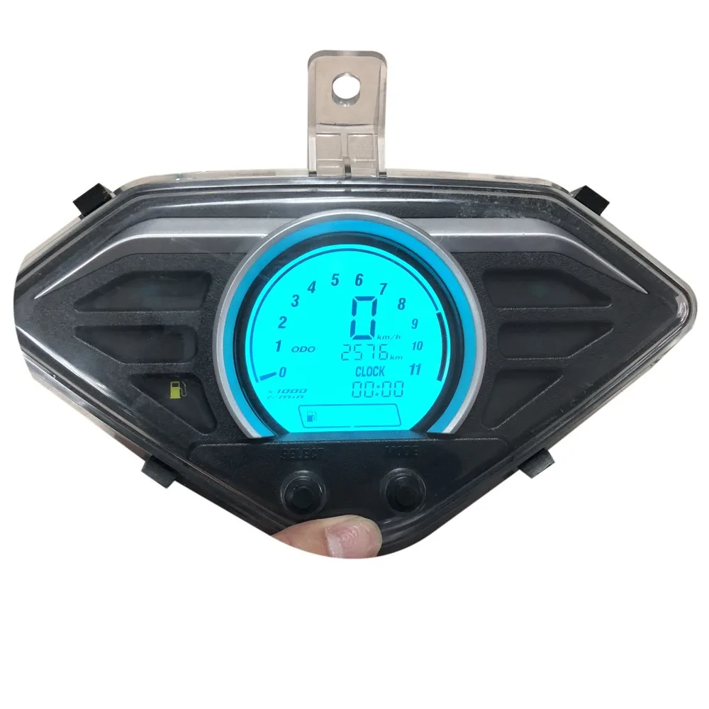 Ns Lcd Digital Motorcycle Meter Electronic Speedometer Tachometer - Buy ...