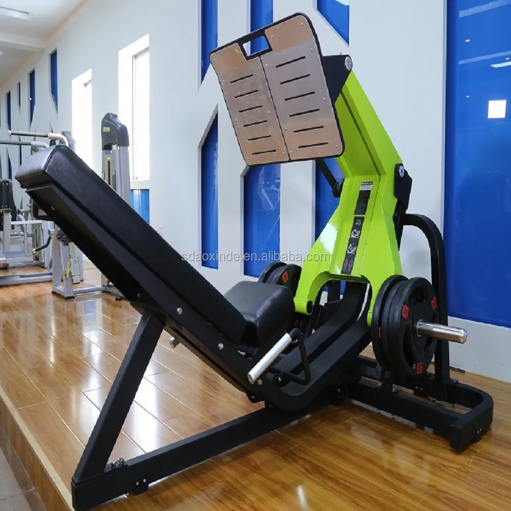 Plate Load Rear Kick Leg Press Machine Fitness Equipment Gym - Buy ...